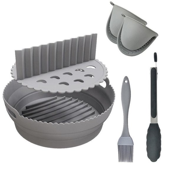Vigor | Kitchen | All In One Kit For Easy Maintenance Of Your Favorite Air Fryer Broomany Color ...